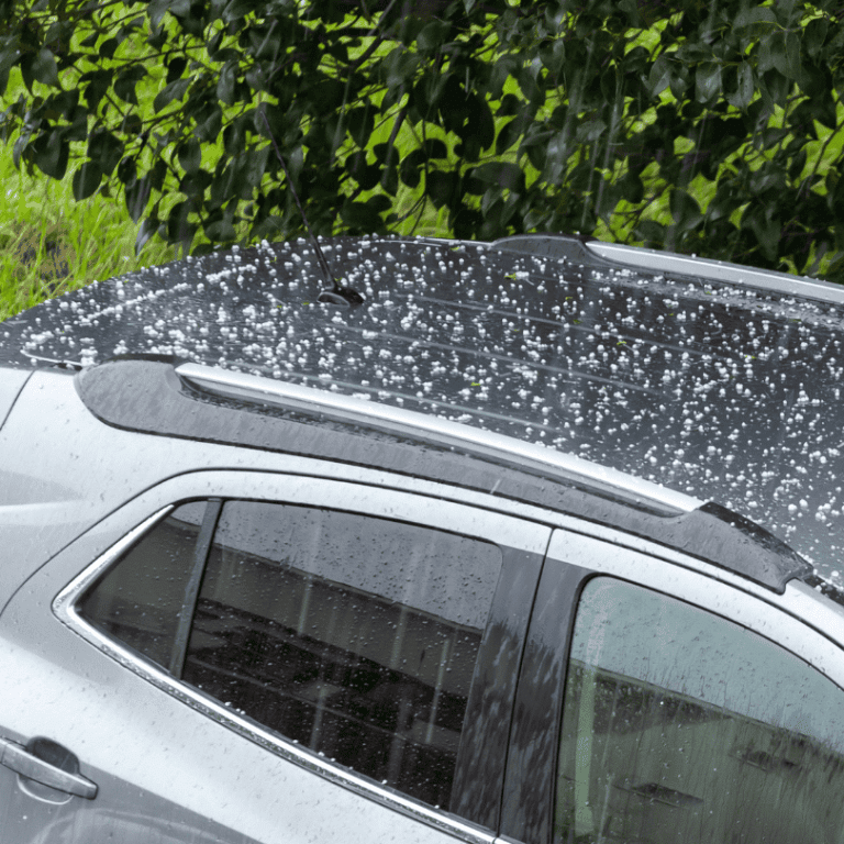 How Much Hail Damage Does It Take to Write Off a Car?