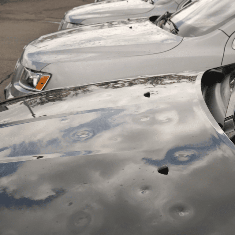 How Much Hail Damage Does It Take to Write Off a Car?